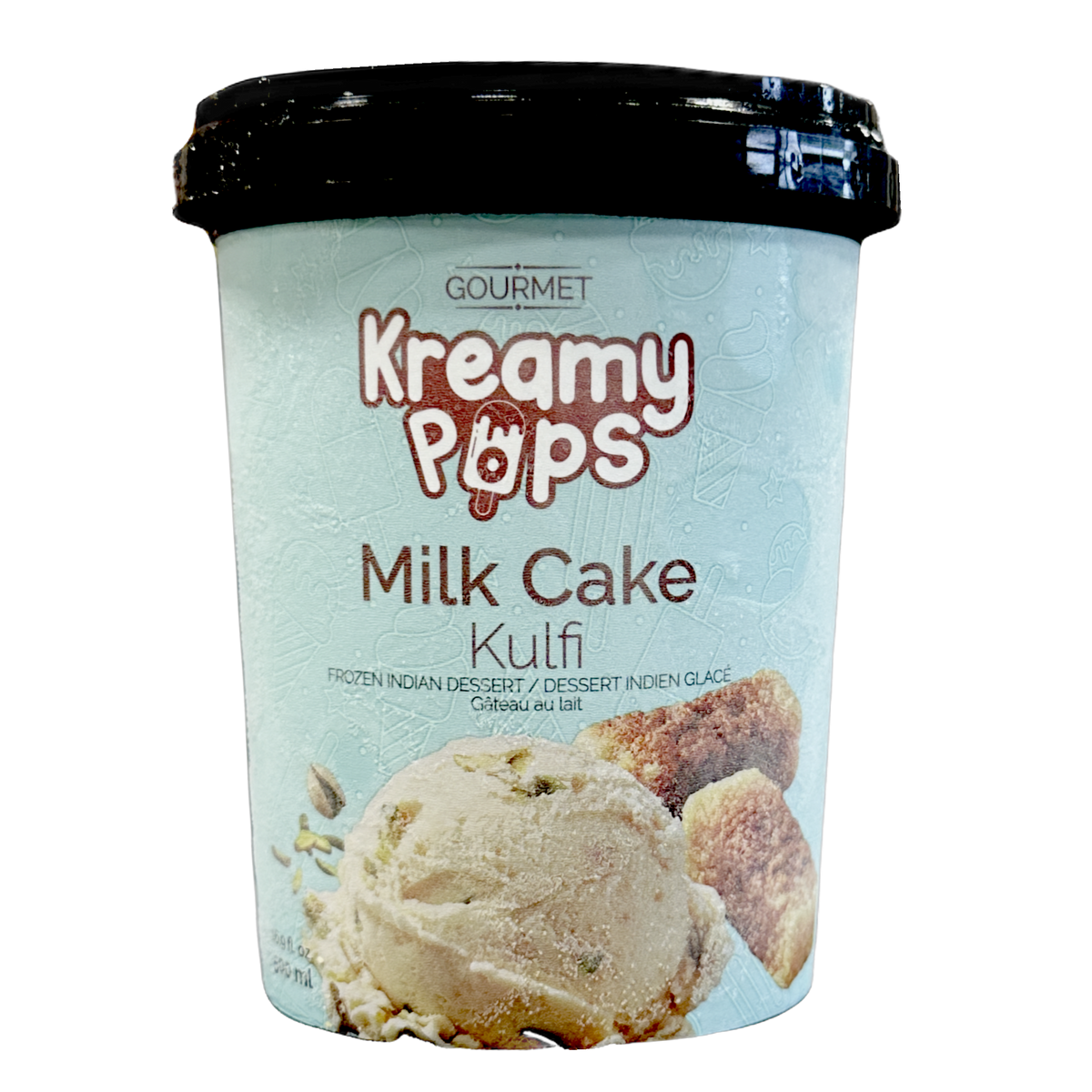 Kreamy Pops Milk Cake Kulfi Tub 500ml — Spice Divine