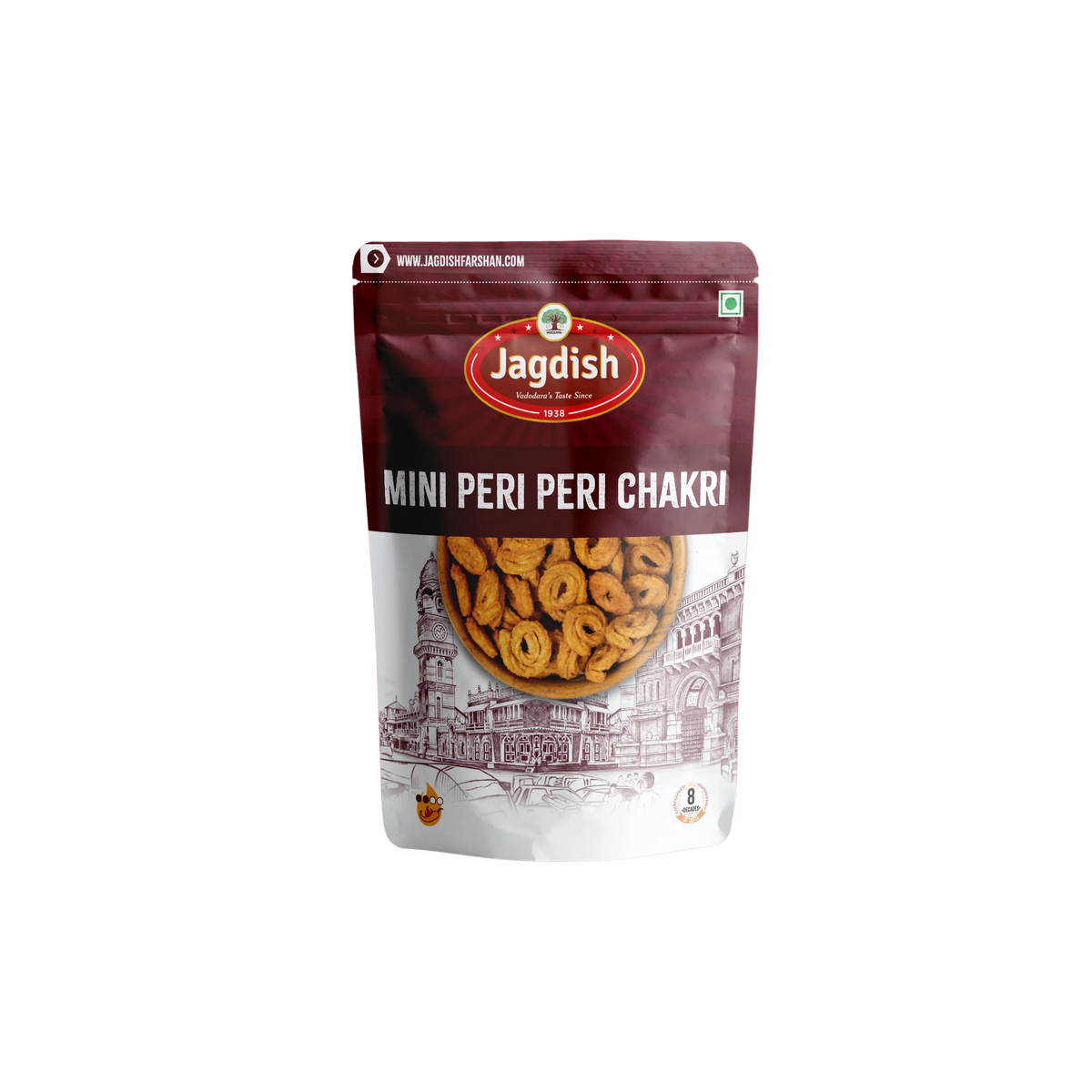 Jagdish Butter Mini Peri Peri Chakari 200g | Spice Divine