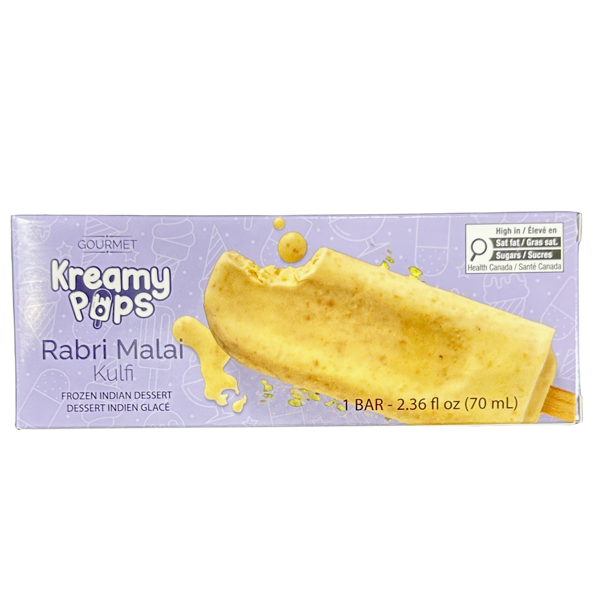 Kreamy Pops Rabri Malai Kulfi 70ml — Spice Divine