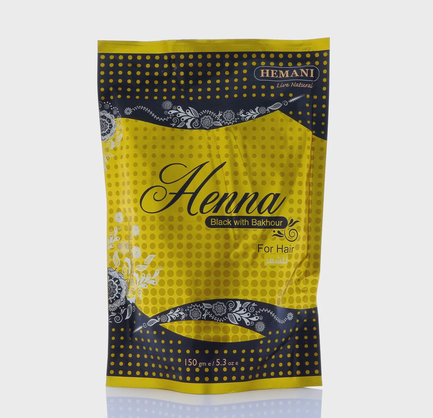 Hemani Henna Black With Bakhour 150g — Spice Divine