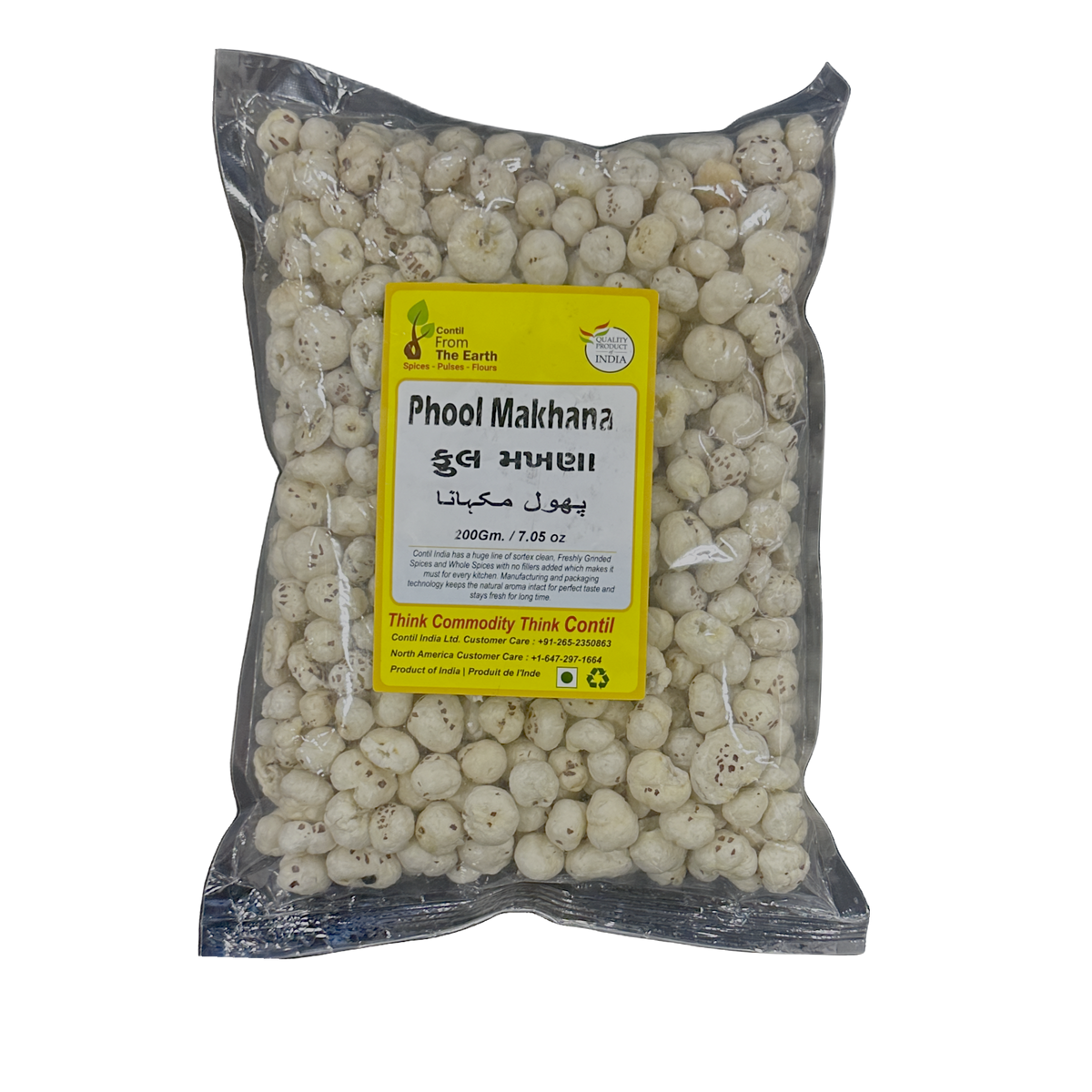 From The Earth Phool Makhana 200g — Spice Divine