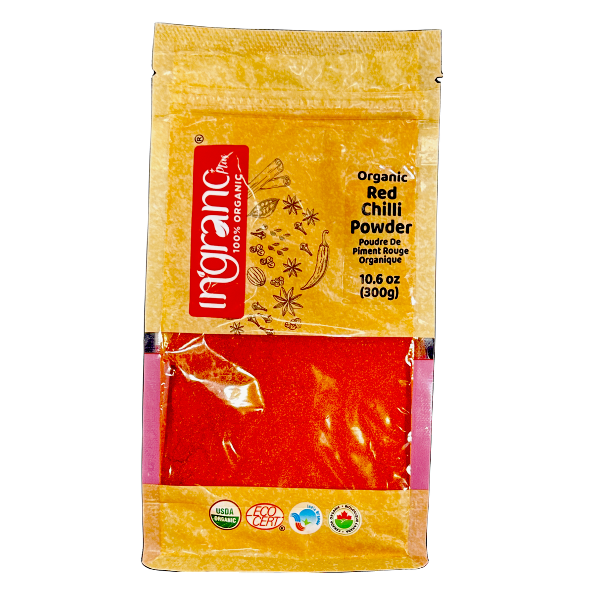 Ingrano Organic Red Chilli Powder 300g — Spice Divine