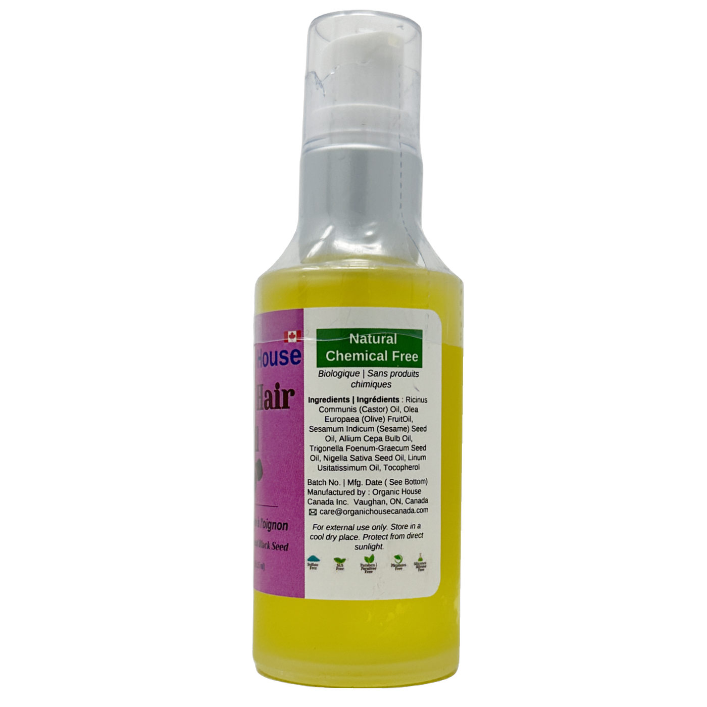 Huile capillaire à l'oignon bio — Spice Divine