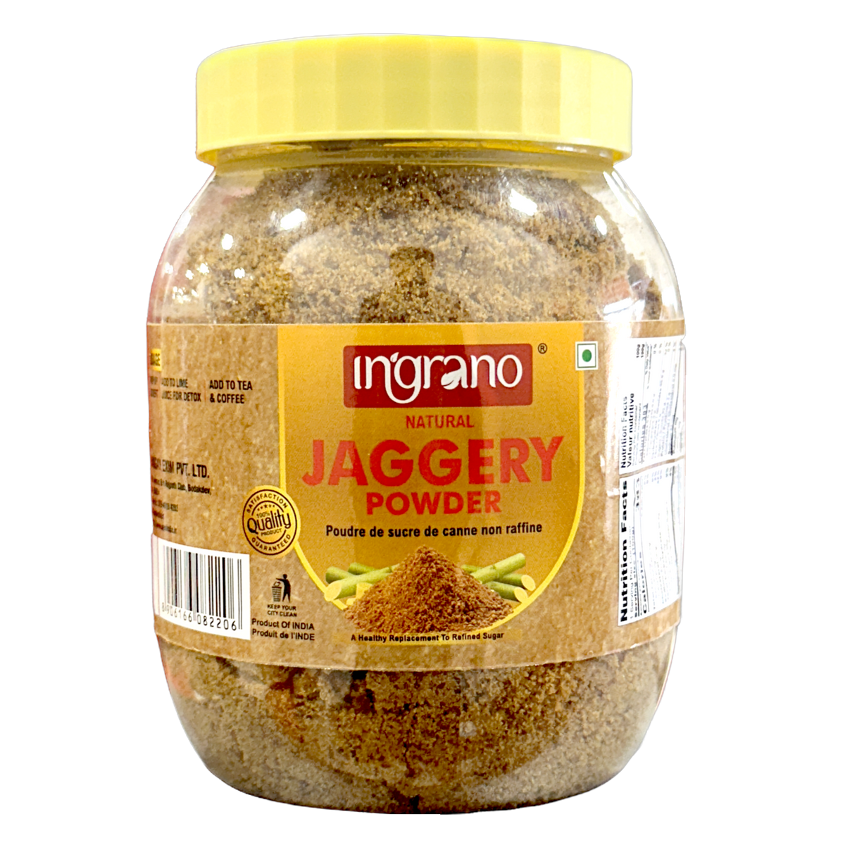 Ingrano Natural Jaggery Powder 500g — Spice Divine