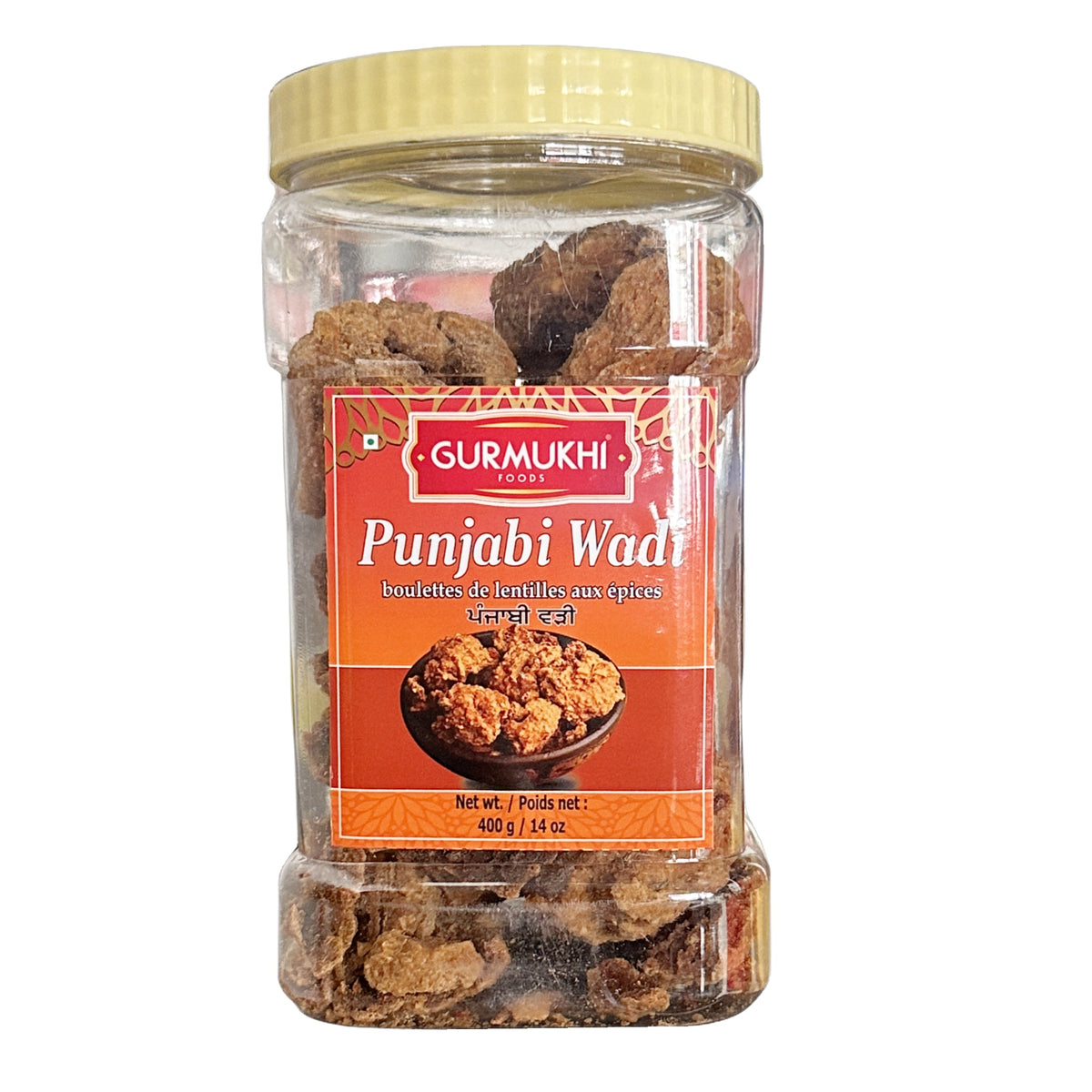 Gurumukhi Punjabi Wadi Lentil Dumplings 400g | Spice Divine
