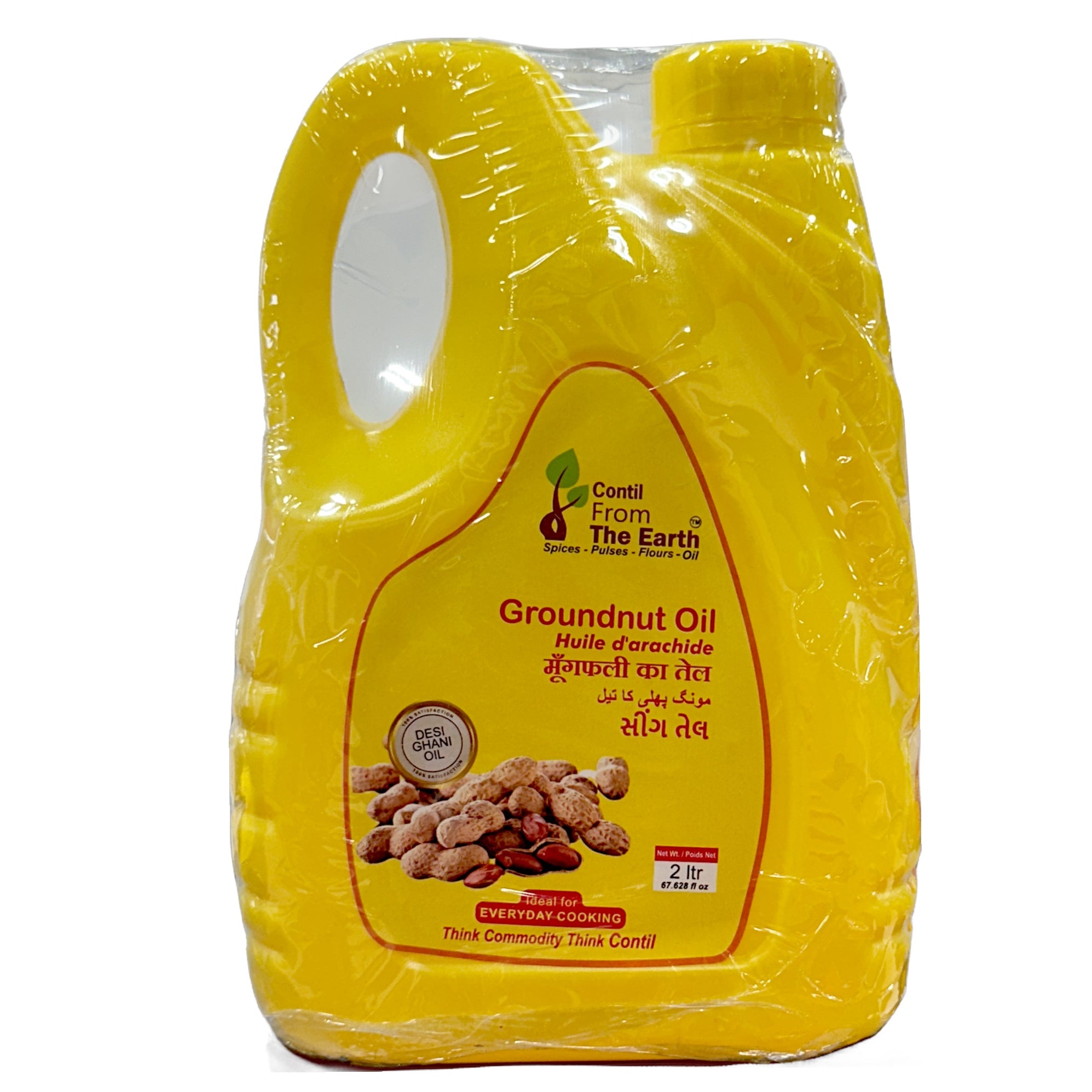 From The Earth Groundnut Oil 2L — Spice Divine