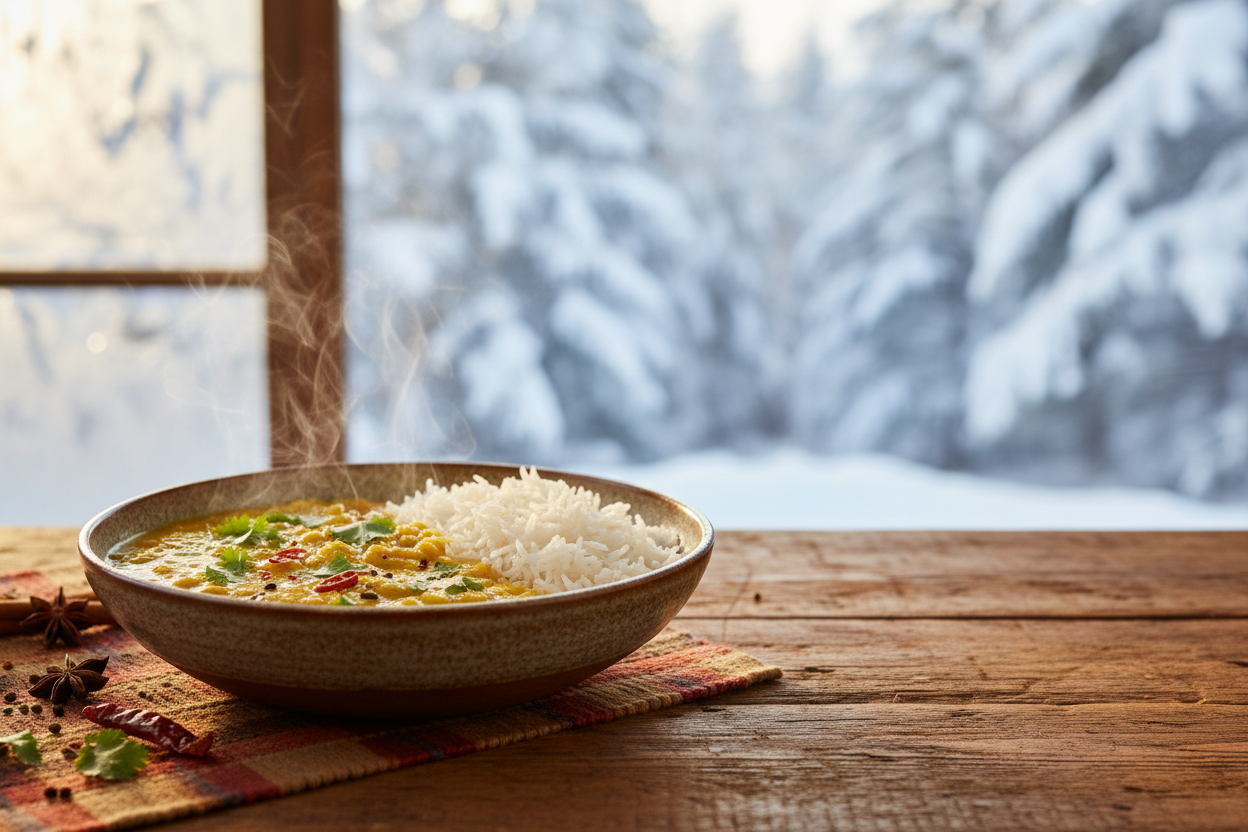 Warm Up in Canada with Cozy Dal & Rice Bowls — Spice Divine