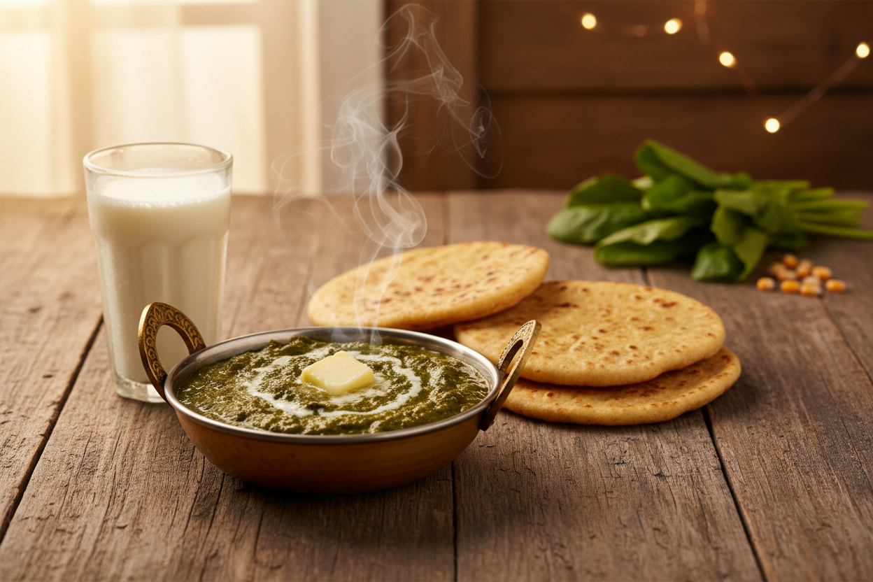 Warm Up in Canada with Punjabi Winter Comforts: Sarson da Saag & Makki ...