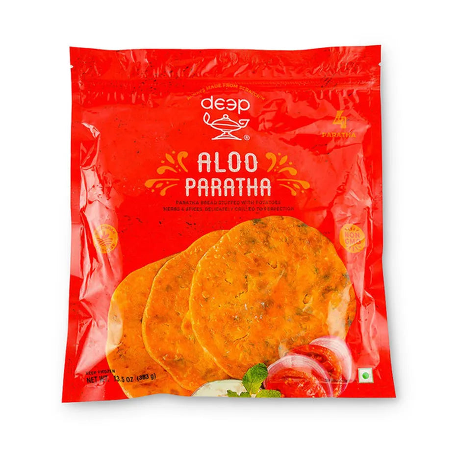 Deep Frozen Aloo paratha — Spice Divine