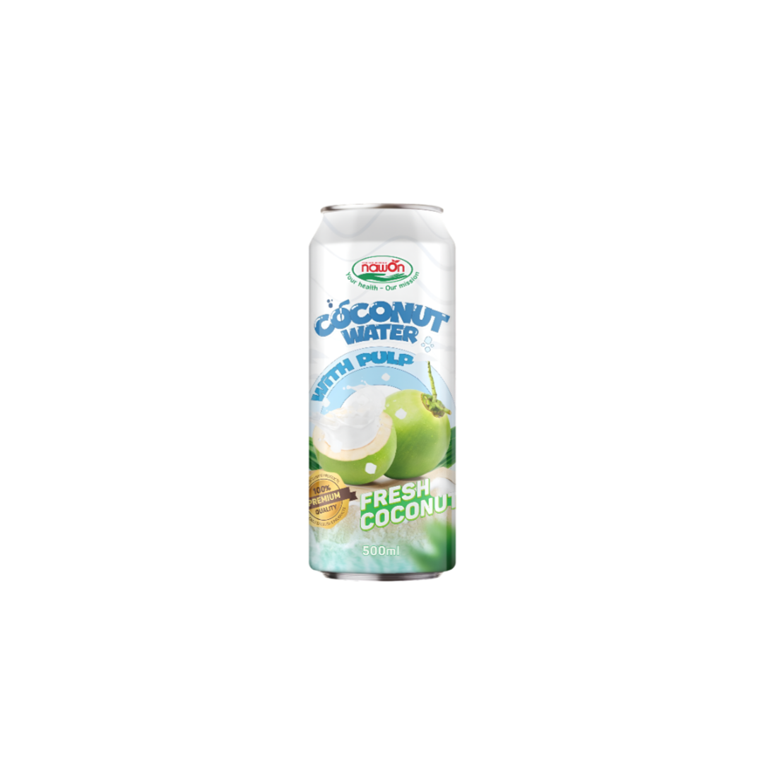 Nawon Coconut Water With Pulp 490ml — Spice Divine