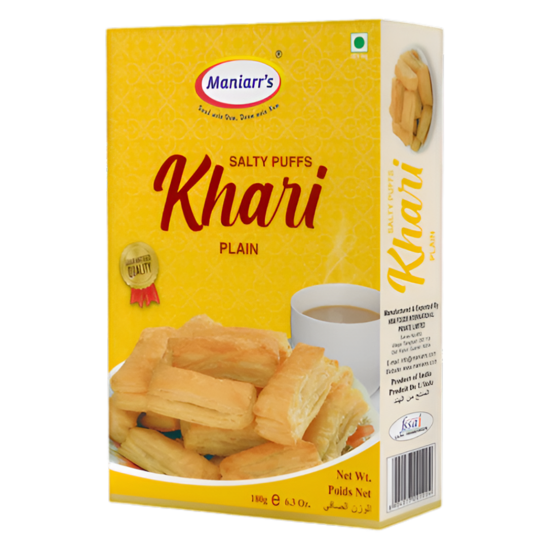 Maniarr's Salty Puffs Khari (Plain) 180g — Spice Divine