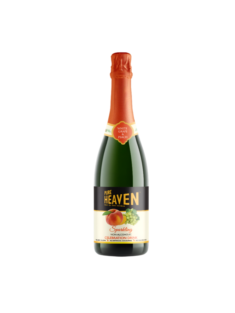 Pure Heaven Peach Sparkling Drink 750 ml | Spice Divine