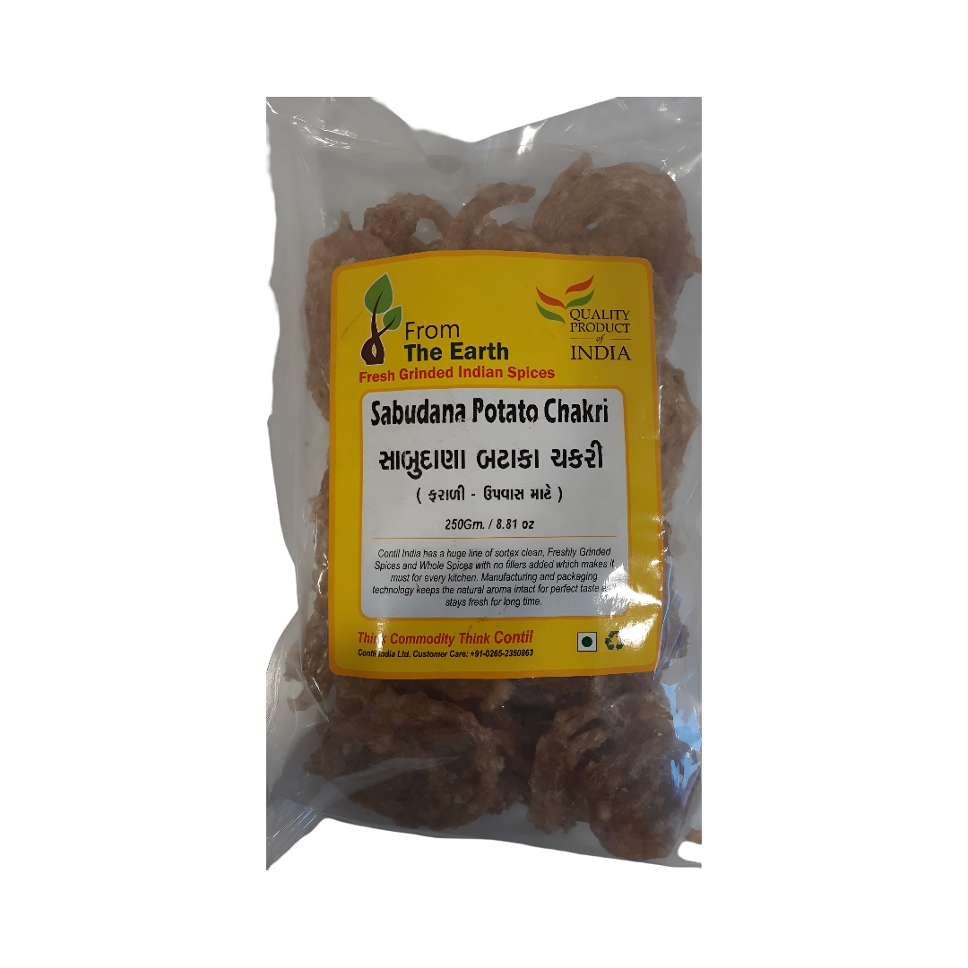 From The Earth Sabudana Potato Chakri 250gm — Spice Divine