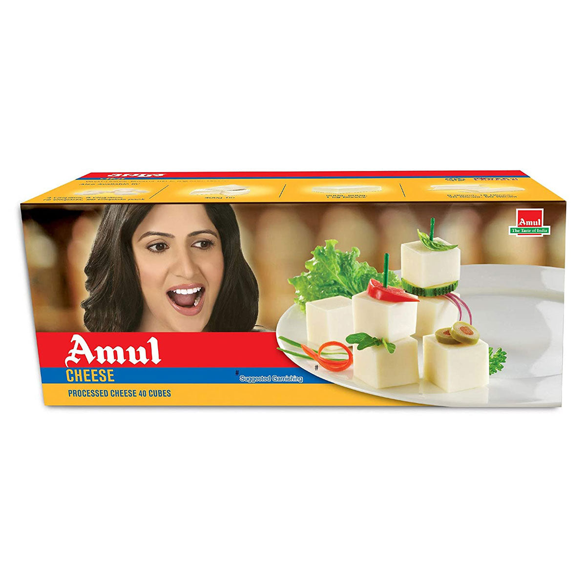 Amul Cheese Cubes 1Kg (40unit x 25g) — Spice Divine