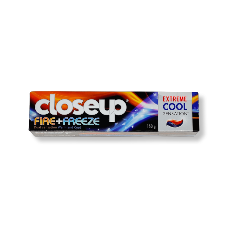 Close Up Fire+Freeze Tooth Paste 150g — Spice Divine