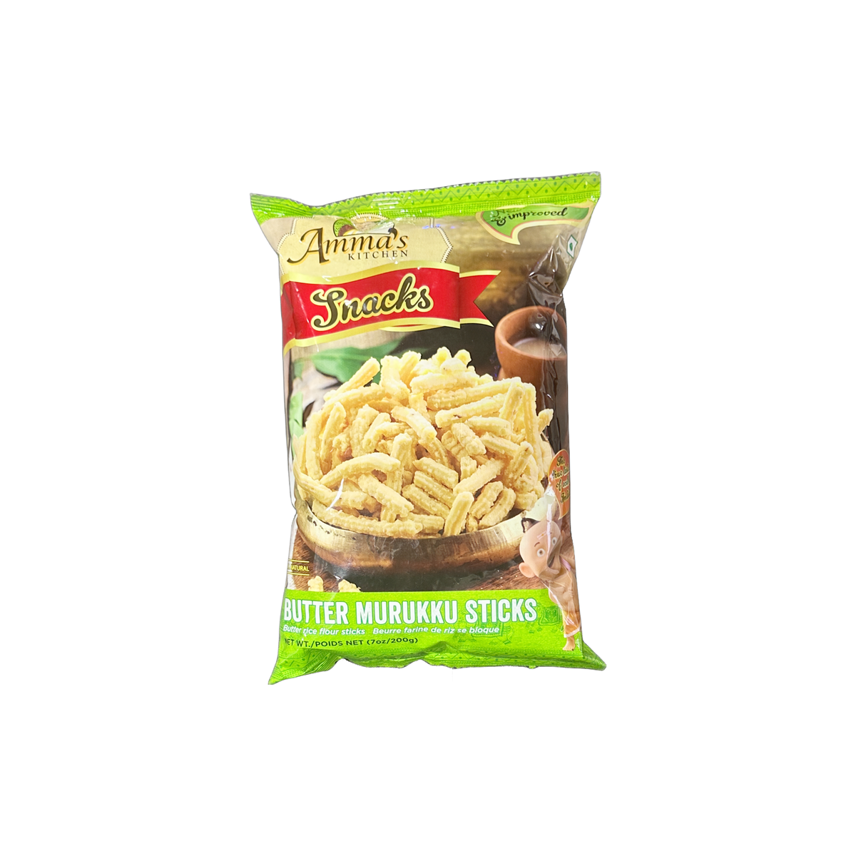 Amma's Kitchen Beurre Murukku Sticks 200g — Spice Divine