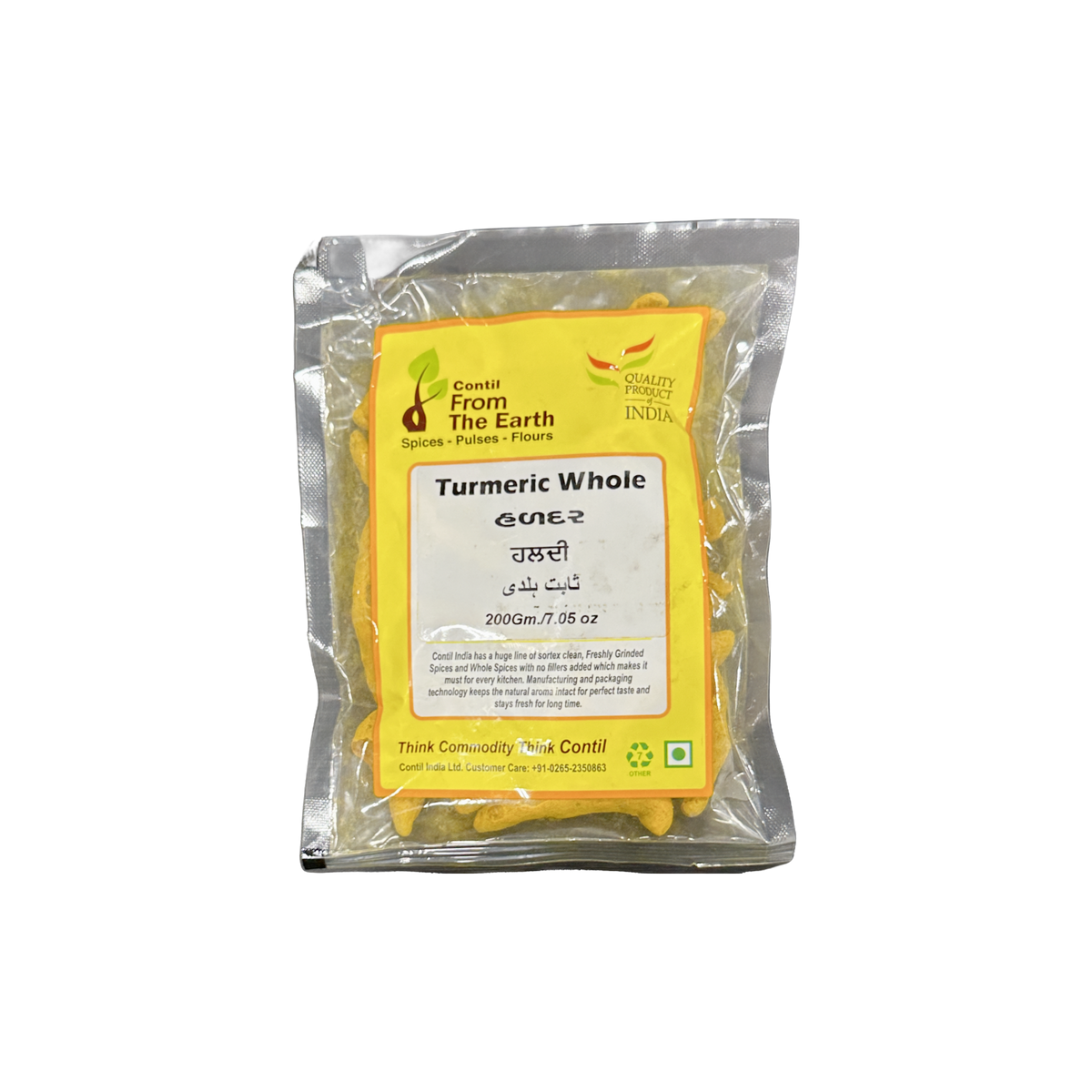 From The Earth Turmeric Whole 200g — Spice Divine