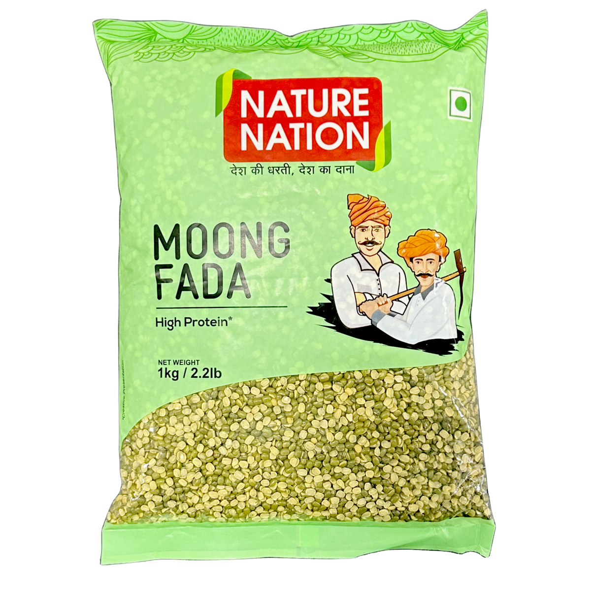 Nature Nation Moong Fada (Moong Split) — Spice Divine