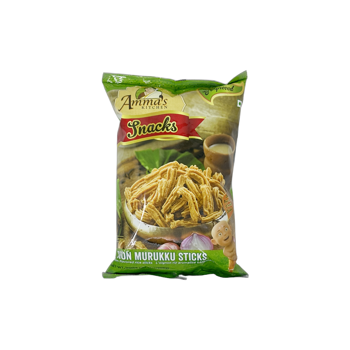 Amma's Kitchen Onion Murukku Sticks 200g — Spice Divine