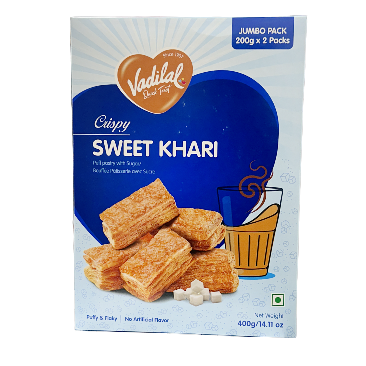 Vadilal Crispy Sweet Khari 400g — Spice Divine