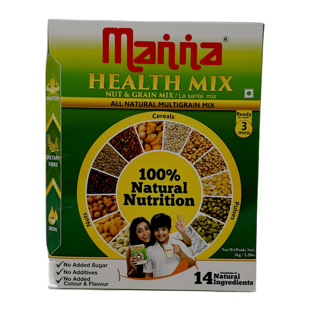 Manna Ready To Cook Health Mix (Nut & Grain Mix) — Spice Divine