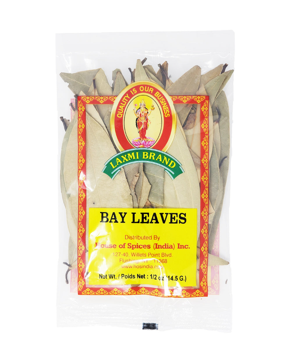 Laxmi Brand Bay Leaves 1/2 oz (14.5gm) — Spice Divine