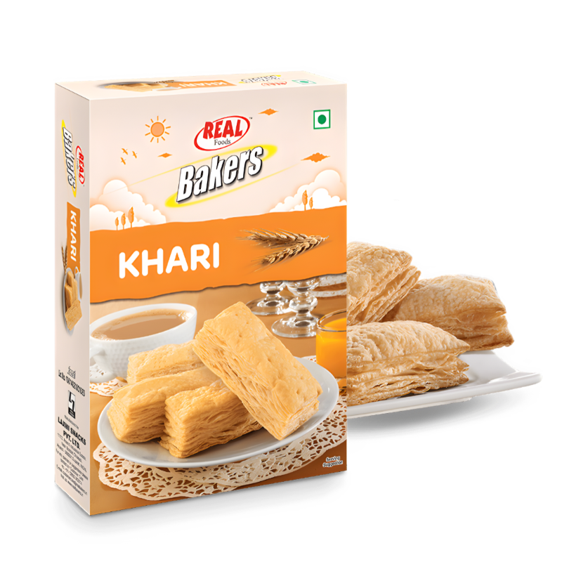 Real Bakers Plain Khari 200g — Spice Divine