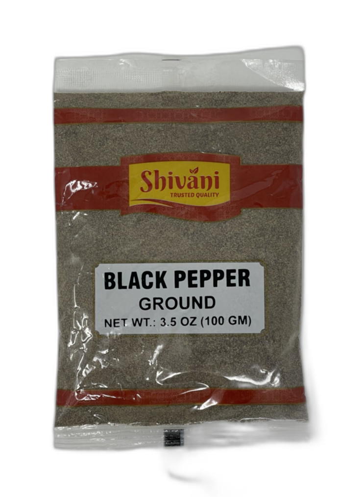 Shivani Black pepper ground 100g — Spice Divine