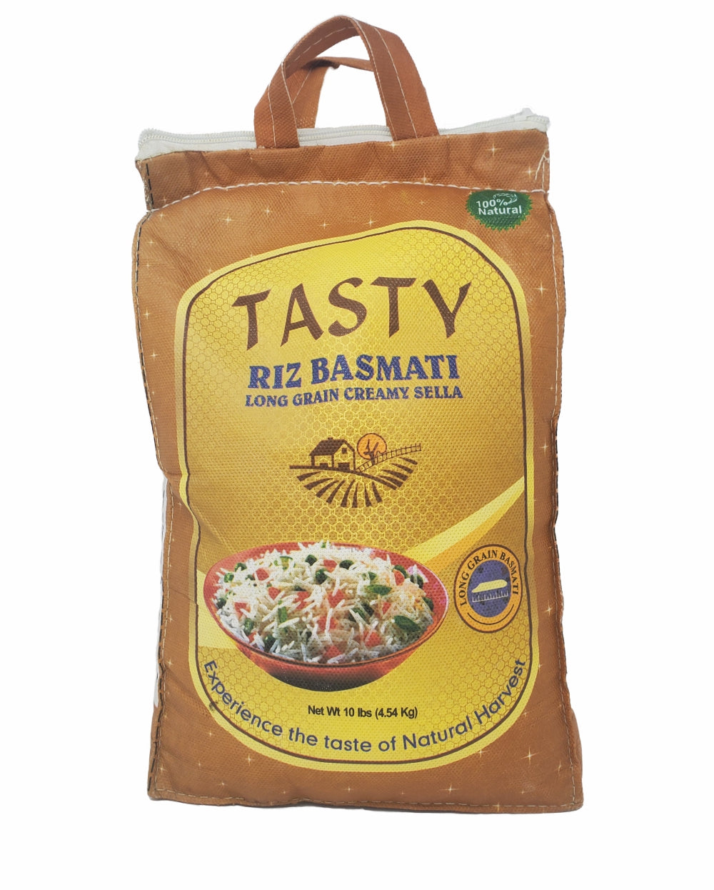 Al Barakah Basmati Long Grain Creamy Sella Rice 10lb (4.54kg) — Spice ...
