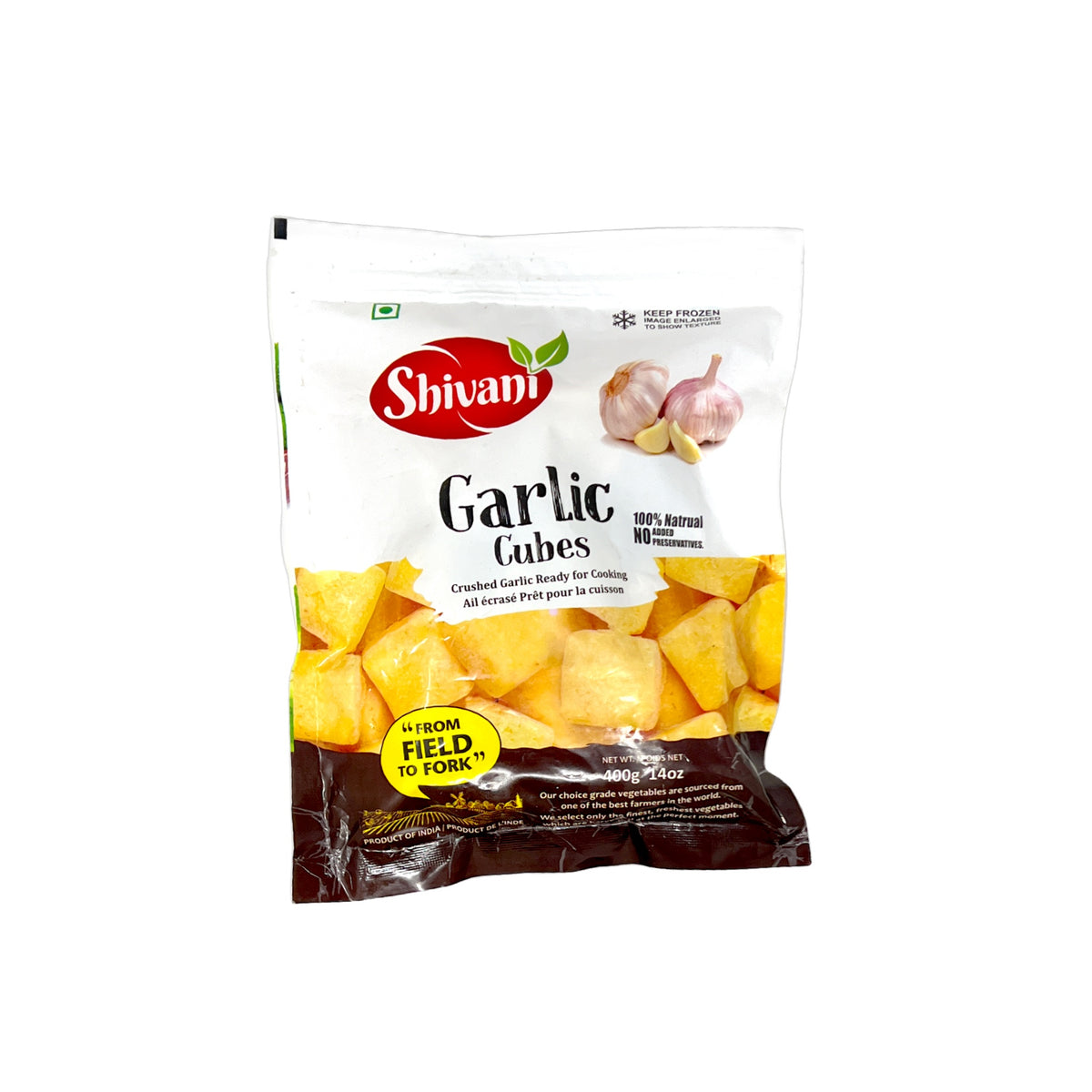 Shivani Garlic Cube 400g — Spice Divine