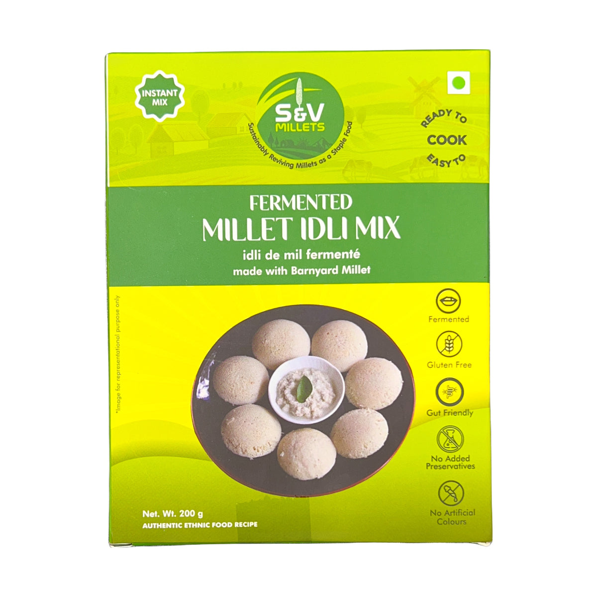 SV Fermented Millet Idli Mix 200g — Spice Divine
