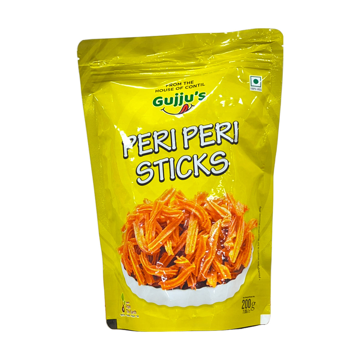 Gujju's Peri Peri Sticks 200g — Spice Divine