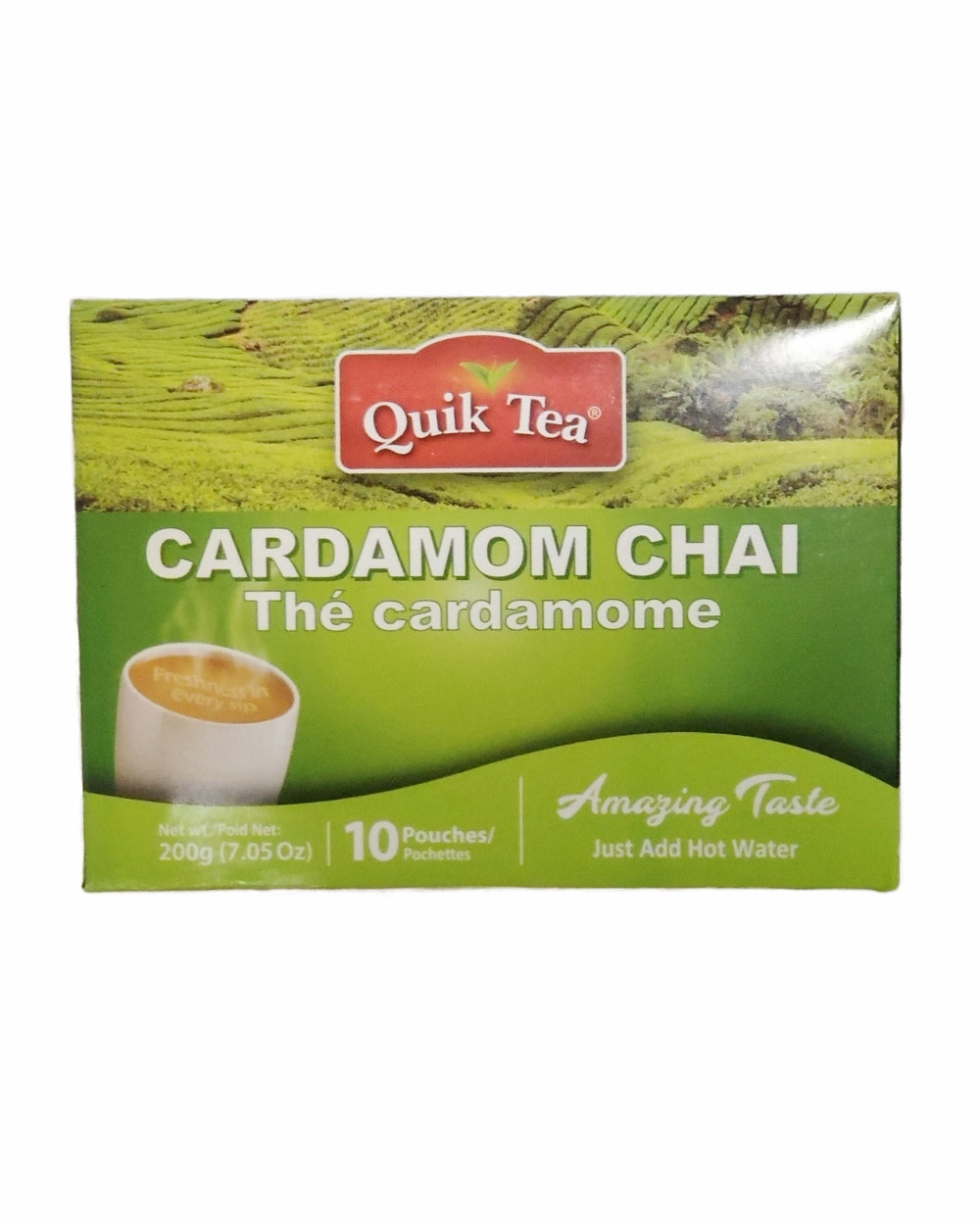Quik Tea Cardamom Chai 200gm (10 pouches) — Spice Divine