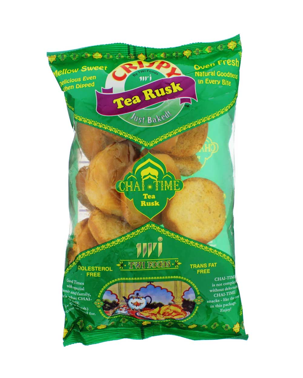 Crispy Chai Time Tea Rusk Round 200g — Spice Divine