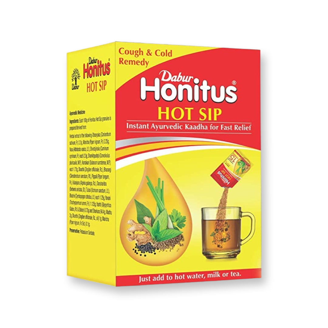 Dabur Honitus Hot Sip Ayurvedic Kaadha 120gm — Spice Divine