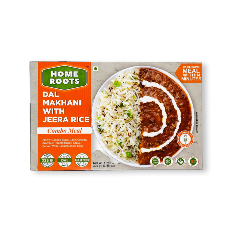 Home Roots Dal Makhani With Jeera Rice Combo 325g — Spice Divine