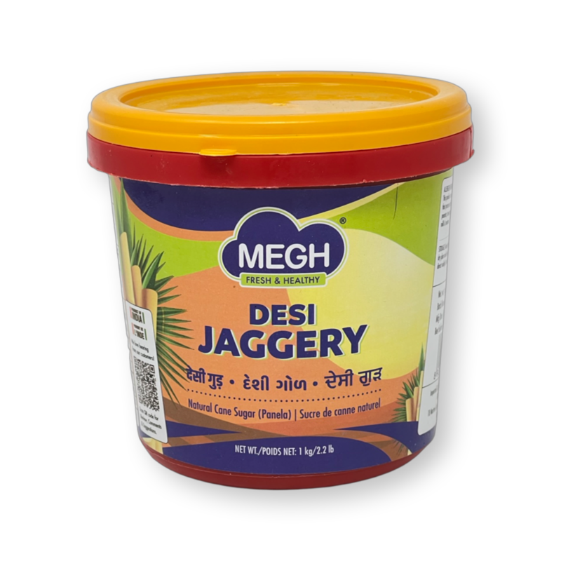 Megh Desi Jaggery Bucket 1kg — Spice Divine