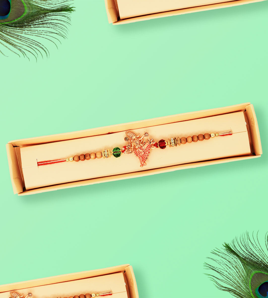 Kiva Dancing Ganesh Rakhi — Spice Divine