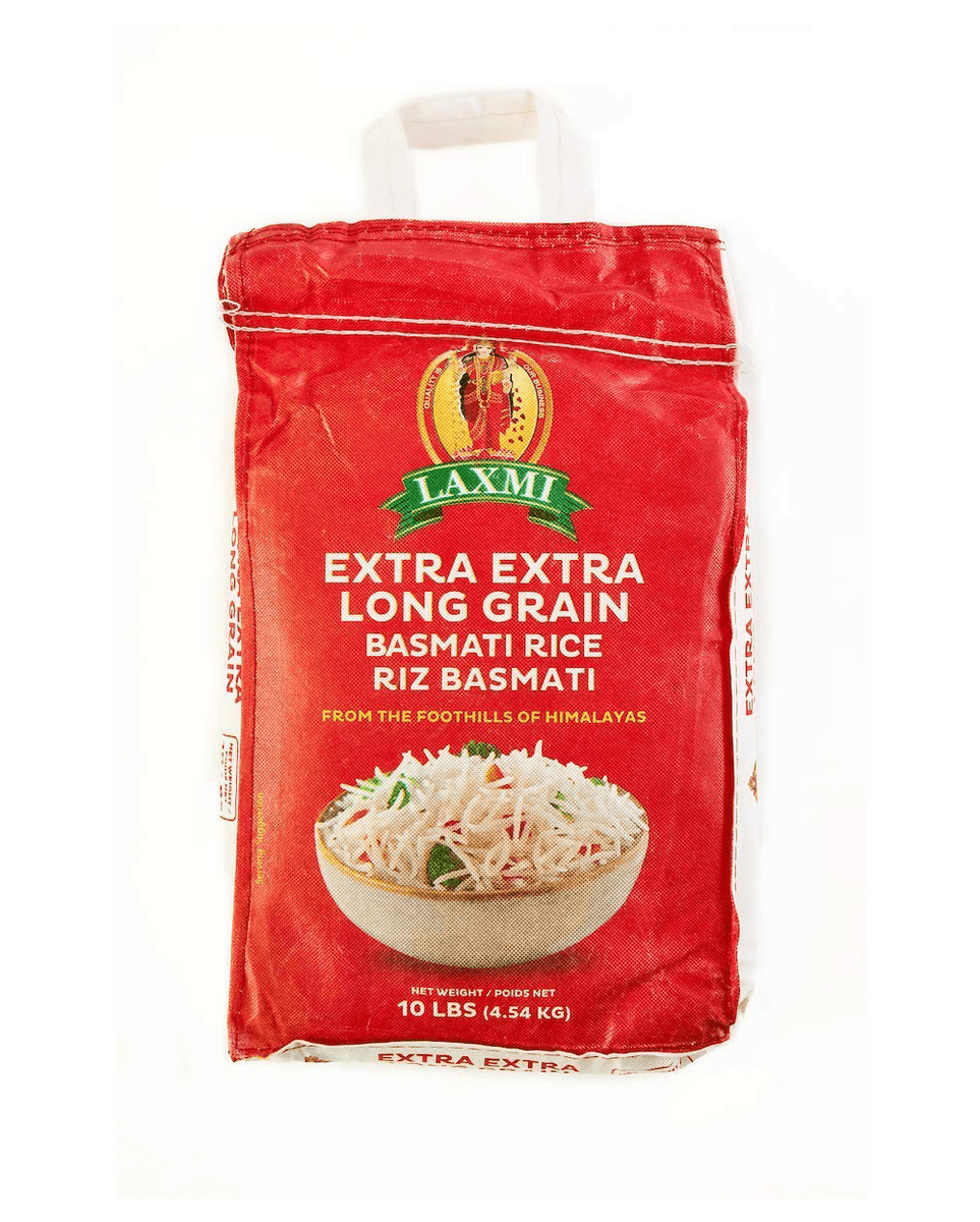 Laxmi Extra Long Grain Basmati Rice 10lb — Spice Divine