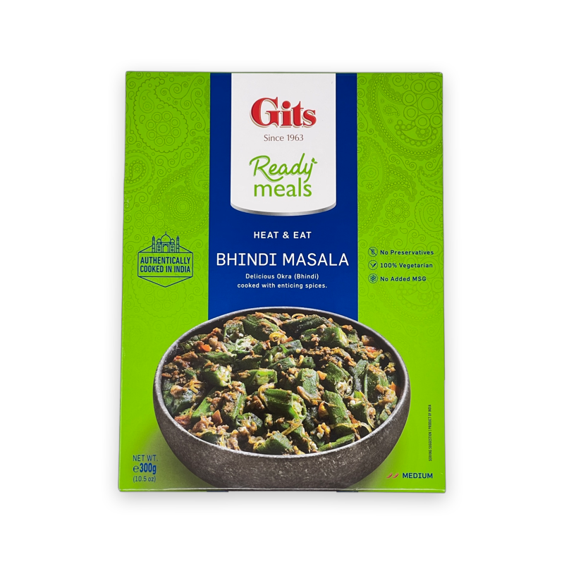 Gits Ready To Eat Bhindi Masala 300g | Spice Divine