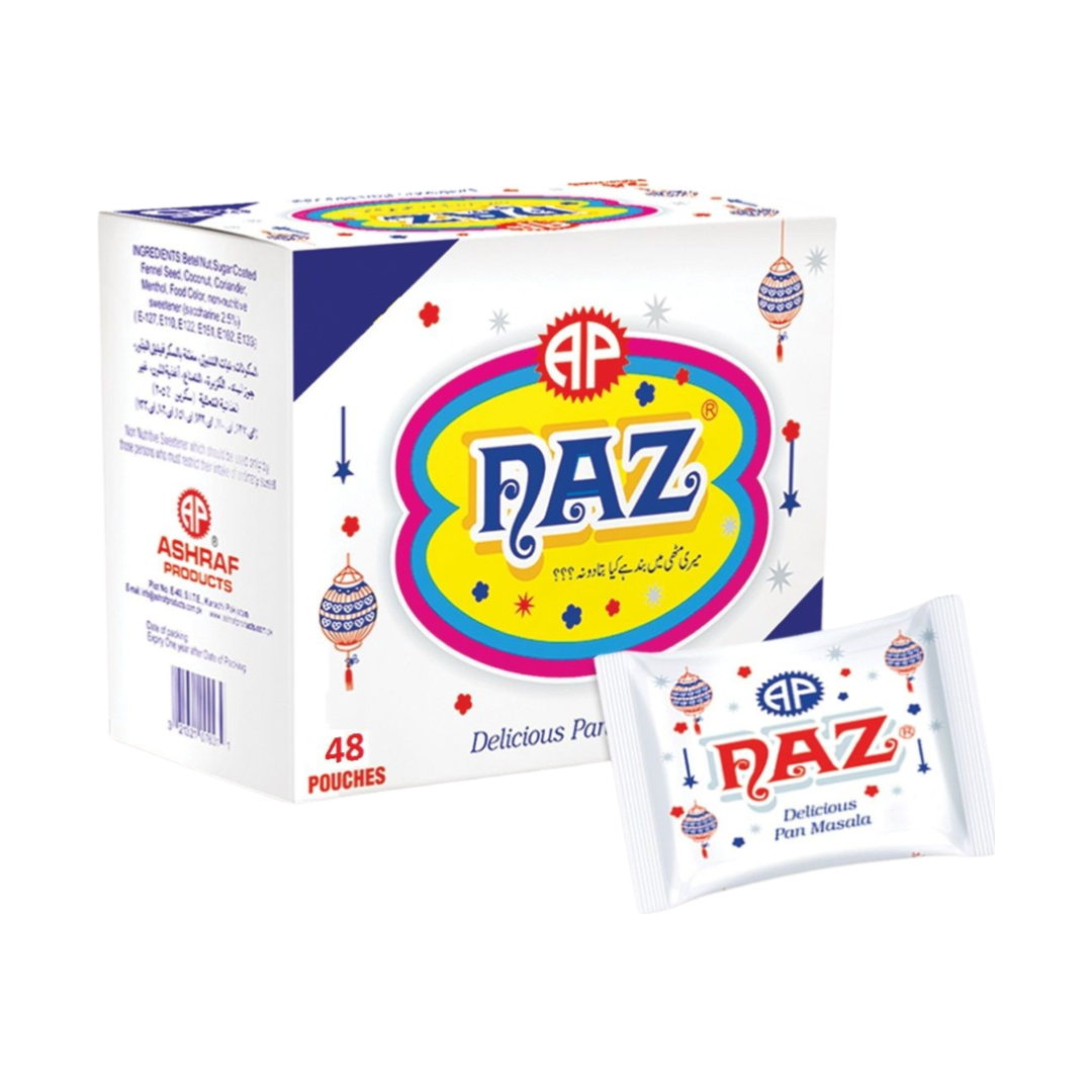 Naz Delicious Pan Masala (48 Pouches) — Spice Divine