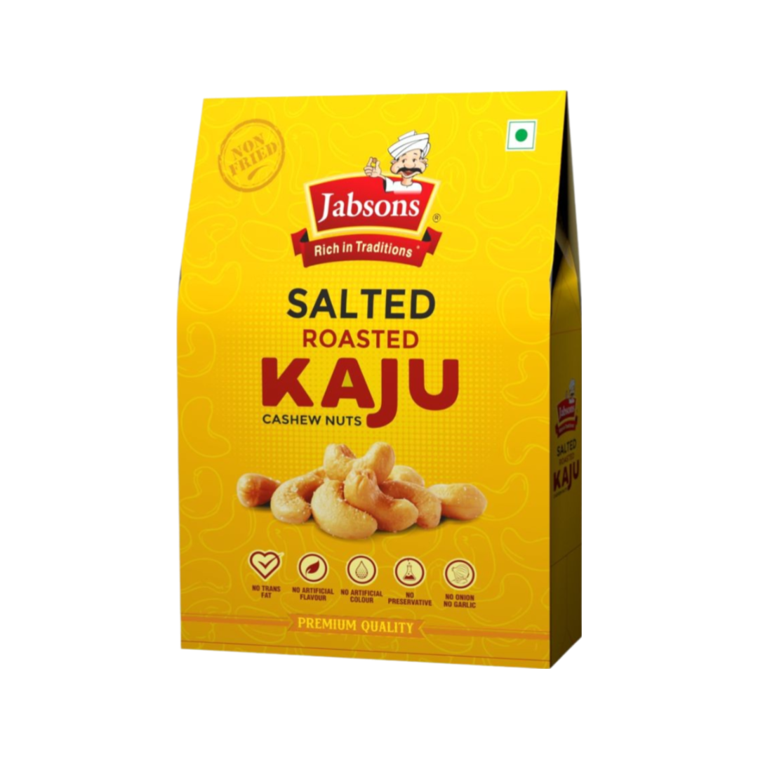 Jabsons Salted Roasted Kaju (Cashew) Nuts 200g — Spice Divine