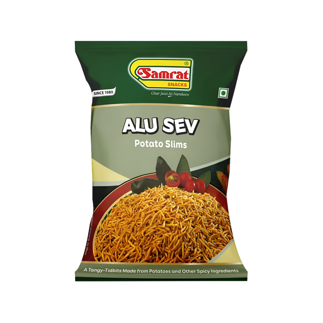 Samrat Snacks Alu Sev 400g — Spice Divine
