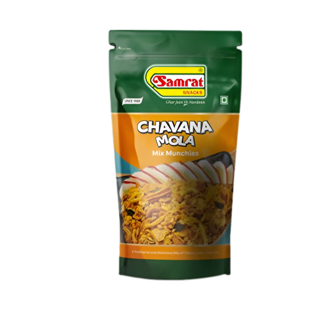 Samrat Snacks Mild Chavana 400g — Spice Divine