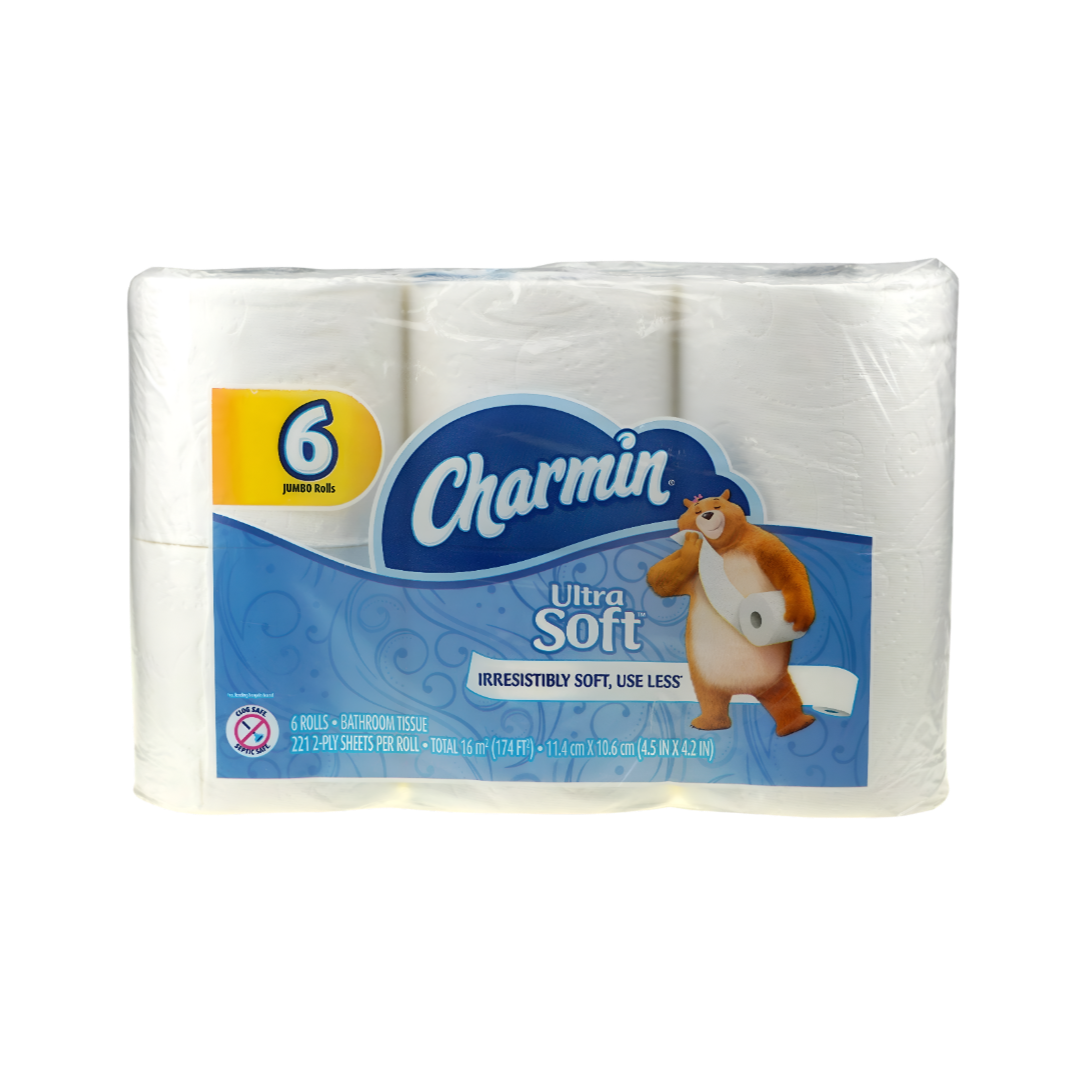 Charmin Ultra Soft Toilet Paper 6 Rolls — Spice Divine
