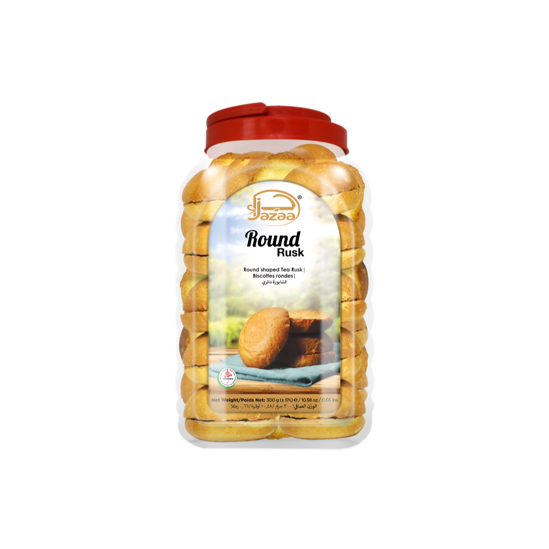 Jazaa Round Rusk 300g — Spice Divine