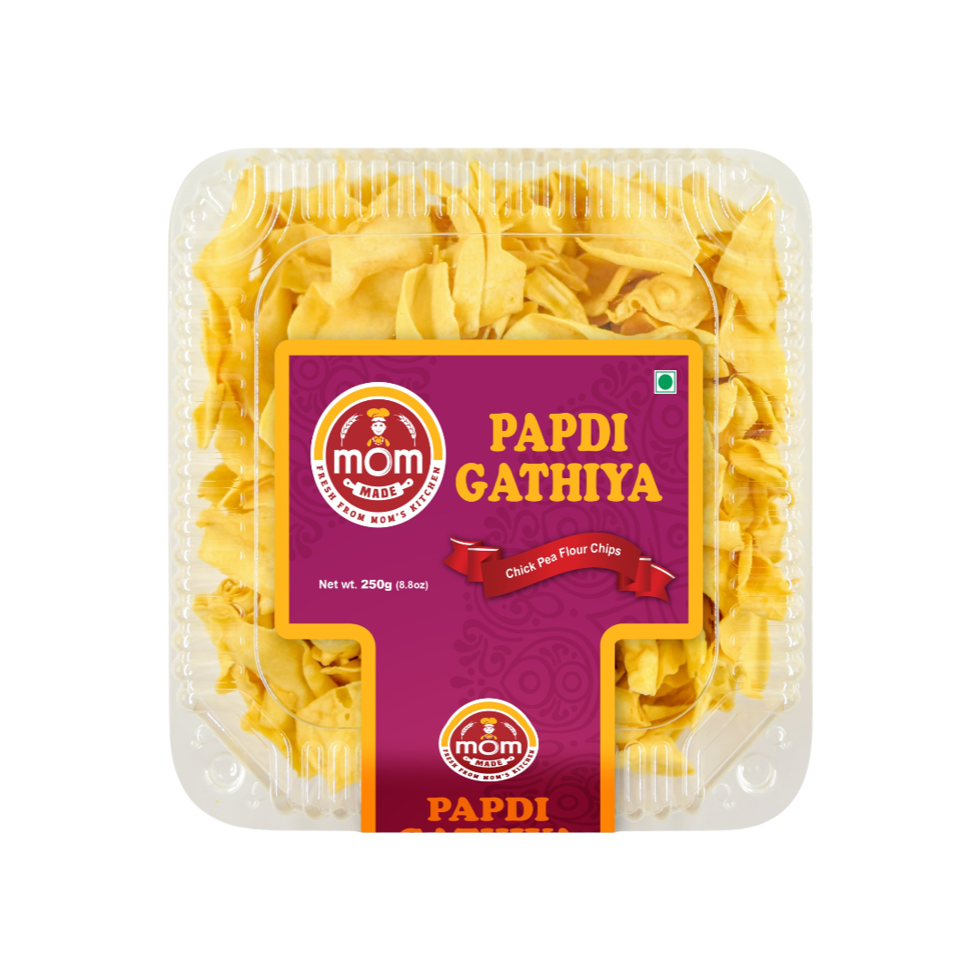Mom Made Papdi Gathiya Crispy Snack 250g | Spice Divine