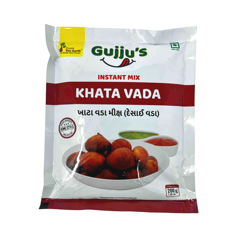 Gujju's Instant Mix Khata (Desai) Vada 200g — Spice Divine