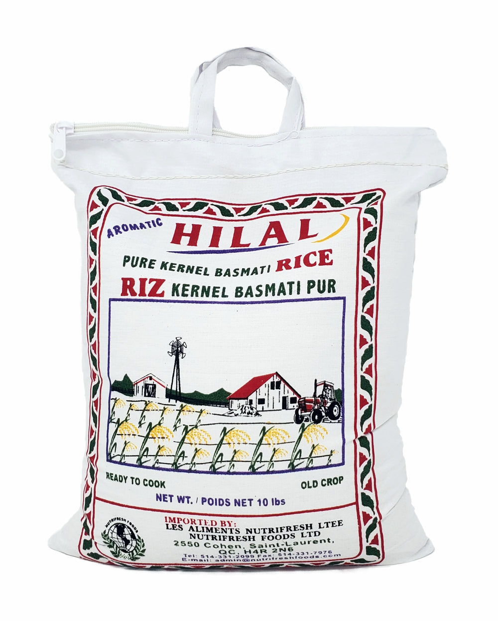Hilal Kernel Basmati Rice 10lbs 4 5kg Spice Divine