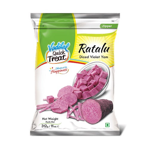 Vadilal Frozen Ratalu 312g — Spice Divine